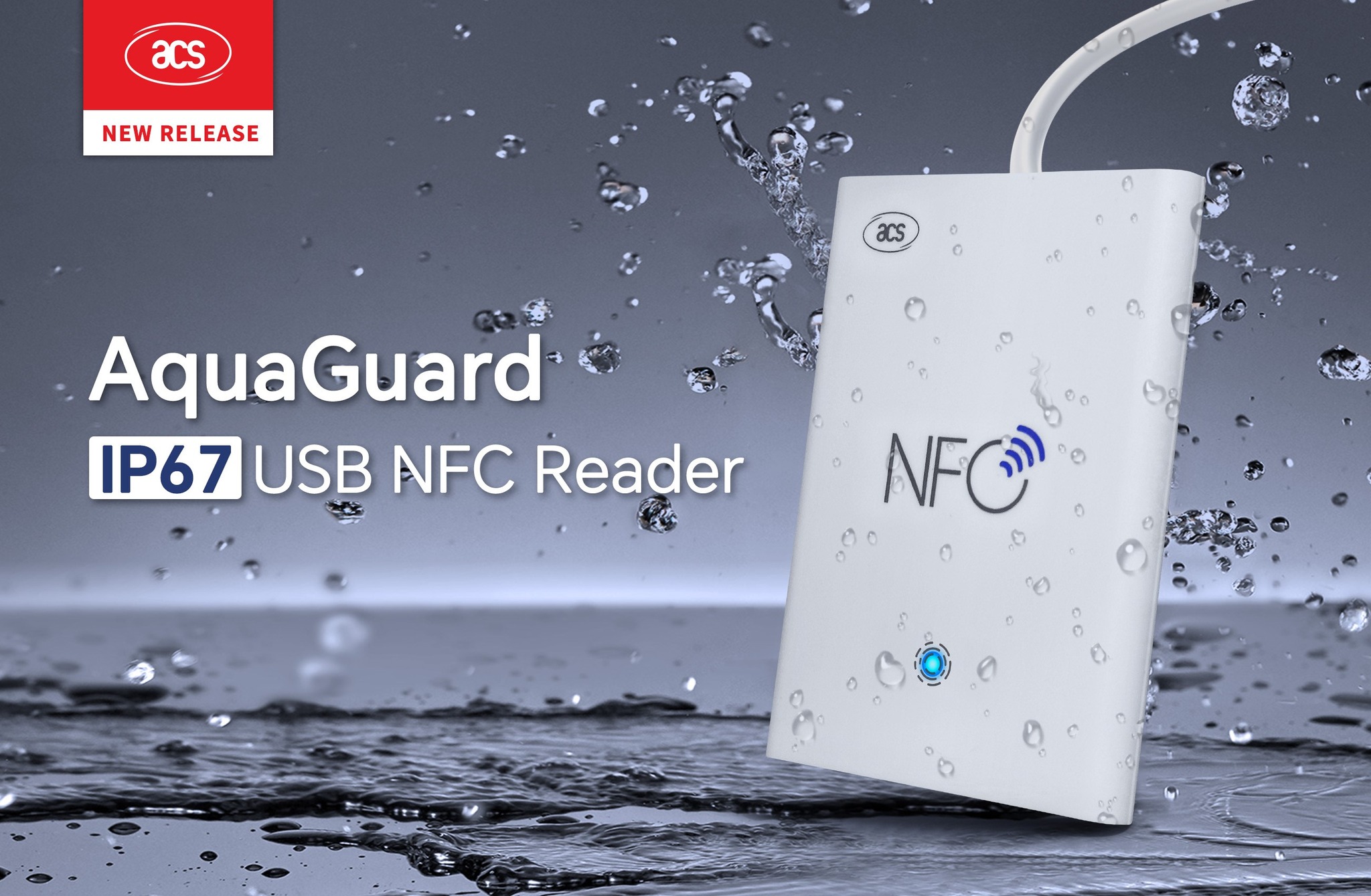 AquaGuard IP67 USB NFC Reader | ACS